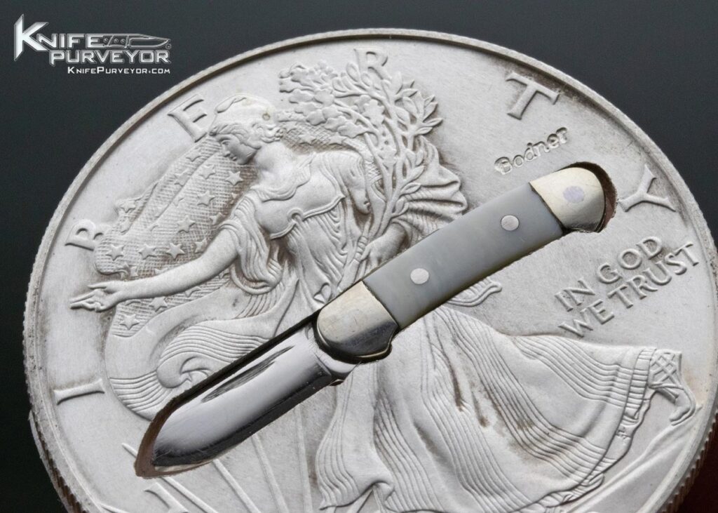 1 oz Fine Silver 2000 Liberty Coin with Miniature Knife - Knife Purveyor