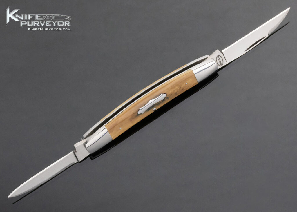 Dan Burke Custom Knife Two Blade Congress Mammoth Slipjoint - Knife ...