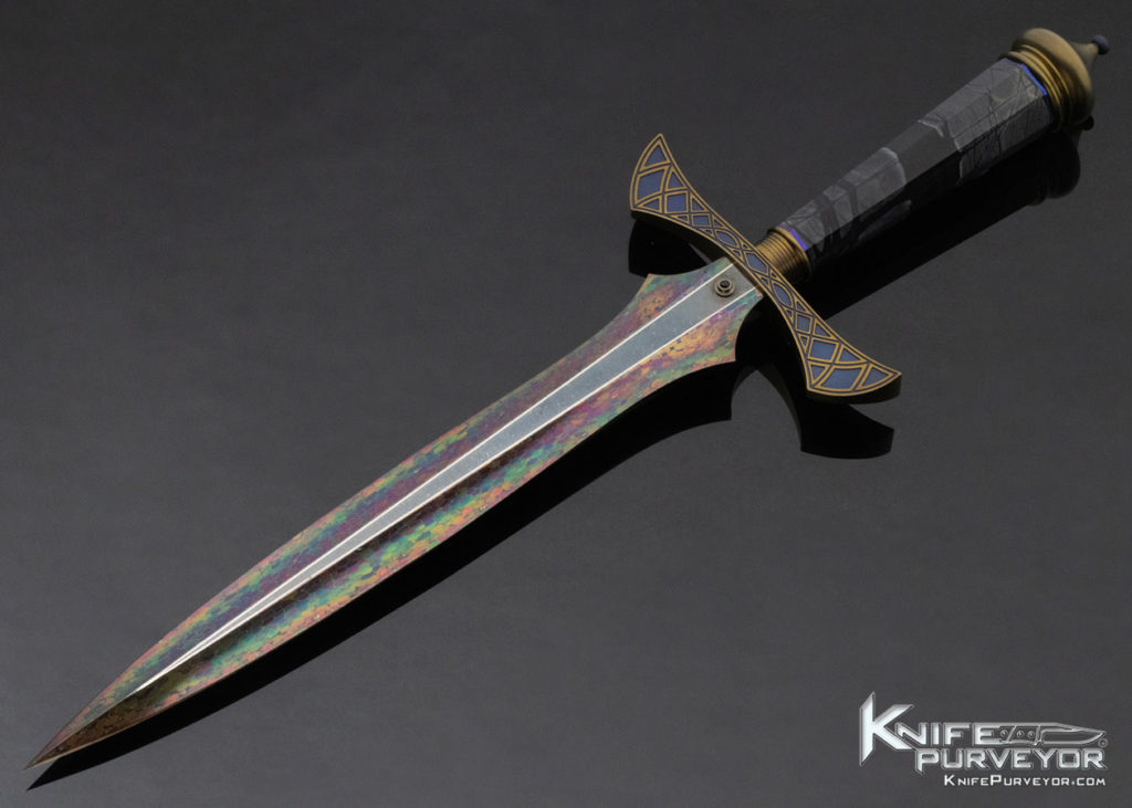 Bertie Rietveld Custom Knife Excalibur 2 Composite Dragonskin and ...