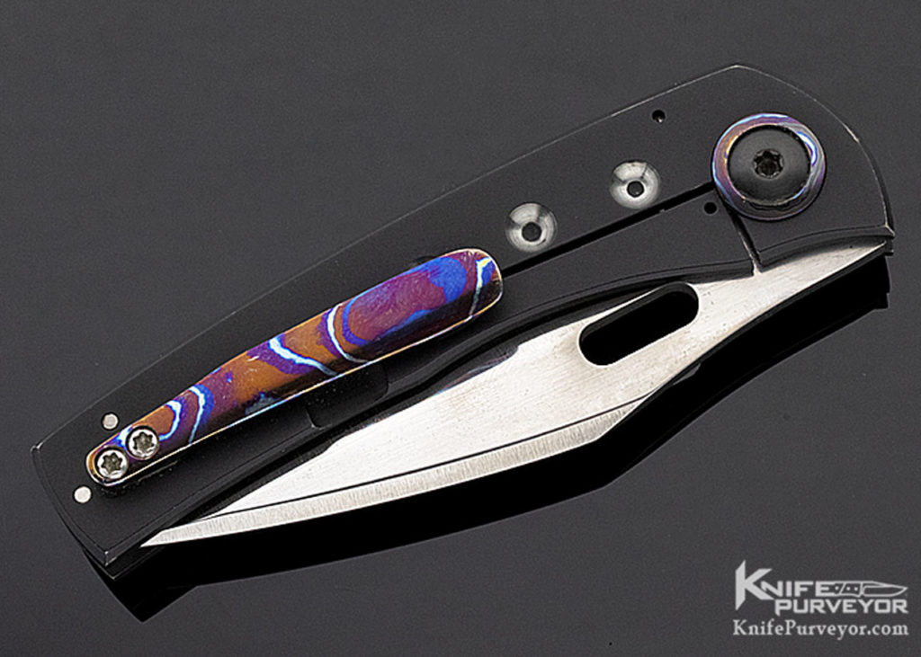 Robert Carter Custom Knife First Ever BBM (Bare Bones Model) Framelock ...