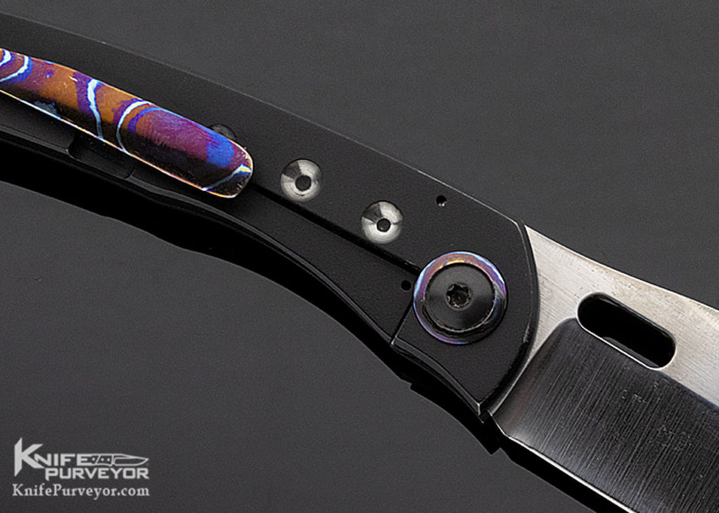 Robert Carter Custom Knife First Ever BBM (Bare Bones Model) Framelock ...
