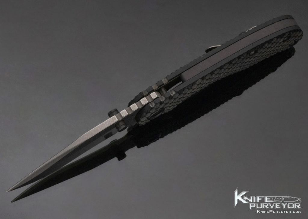 Strider Custom Knife Recurve Linerlock Folder - Knife Purveyor