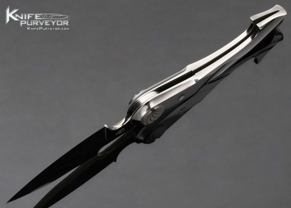 Ray Appleton Custom Knife 12 Position Button Lock - Knife Purveyor