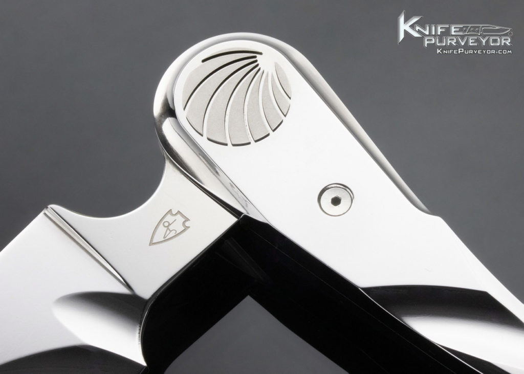 Ray Appleton Custom Knife 12 Position Button Lock - Knife Purveyor