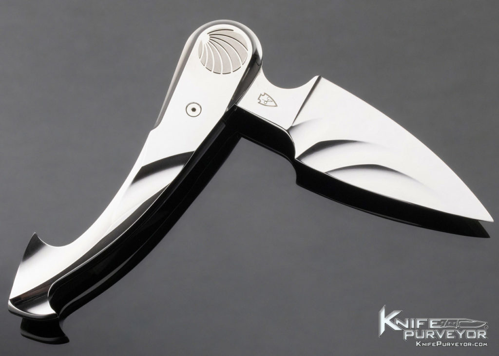 Ray Appleton Custom Knife 12 Position Button Lock - Knife Purveyor