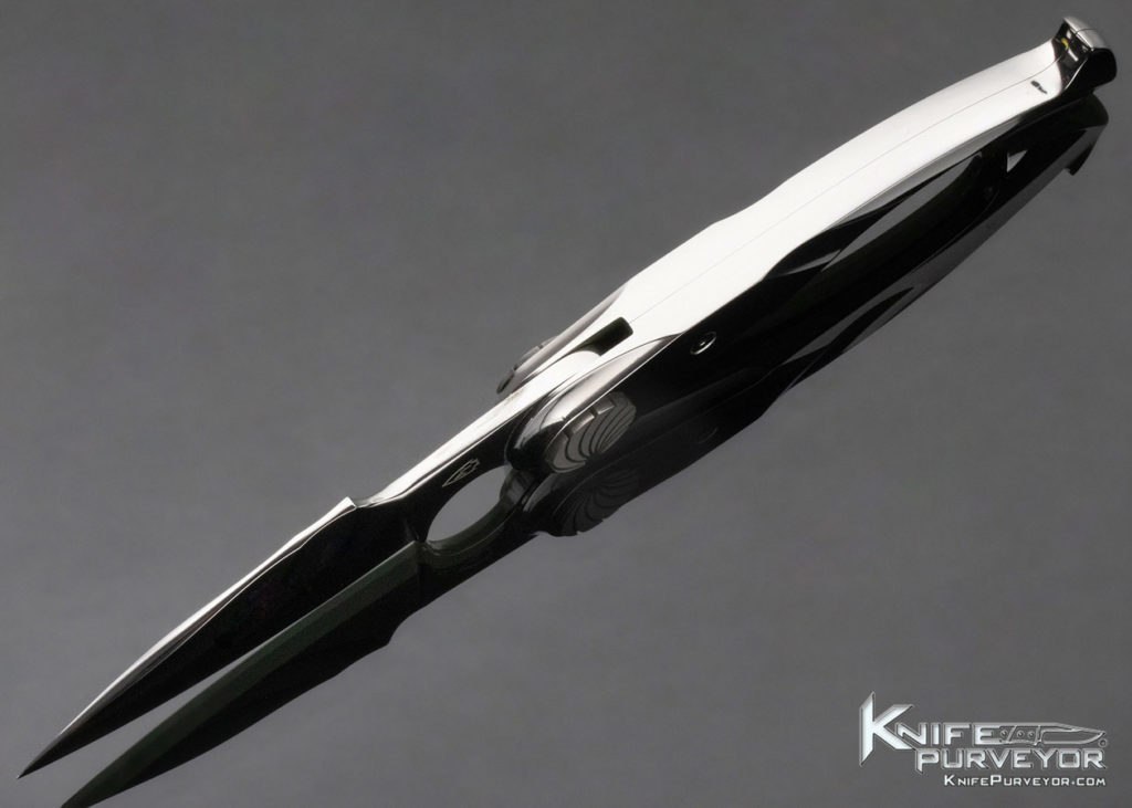 Ray Appleton Custom Knife 12 Position Button Lock - Knife Purveyor