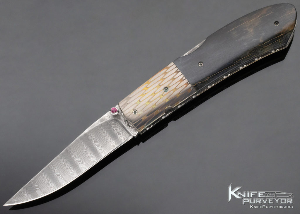 Ralph Turnbull Custom Knife Commemorative Folder Devin Thomas Ladder ...