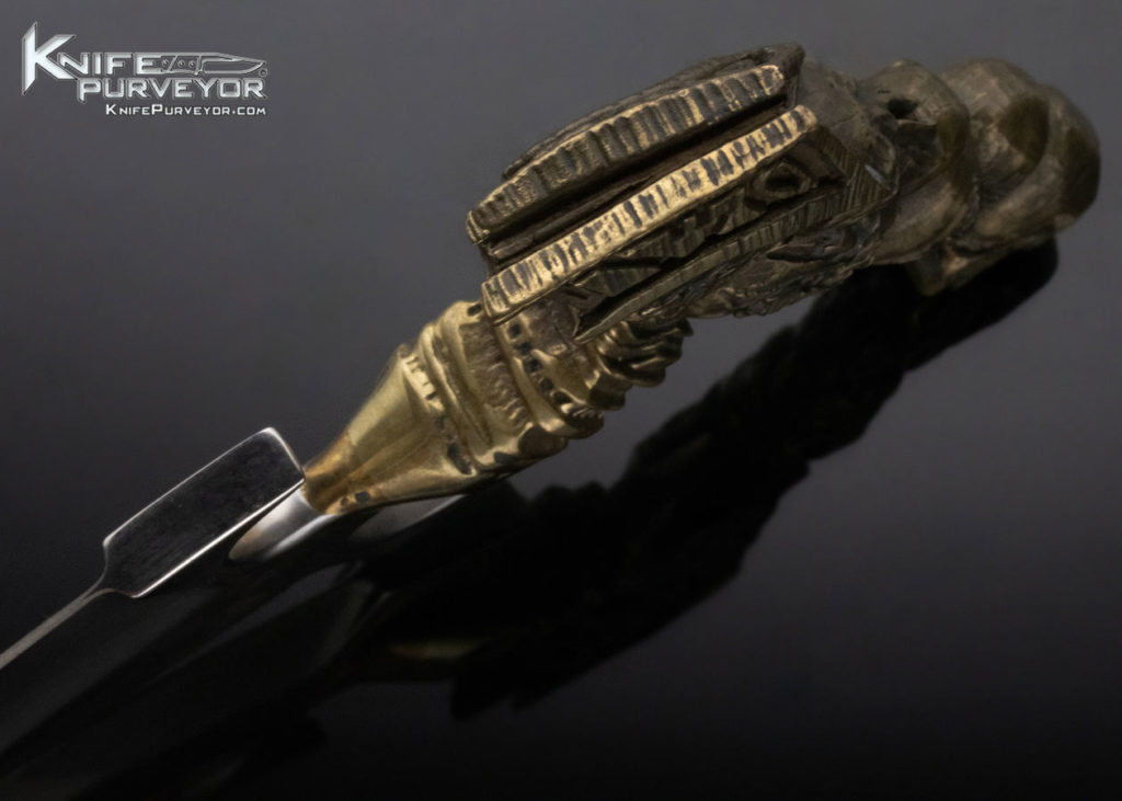 A. C. Custom Knife Skull Push Dagger - Knife Purveyor