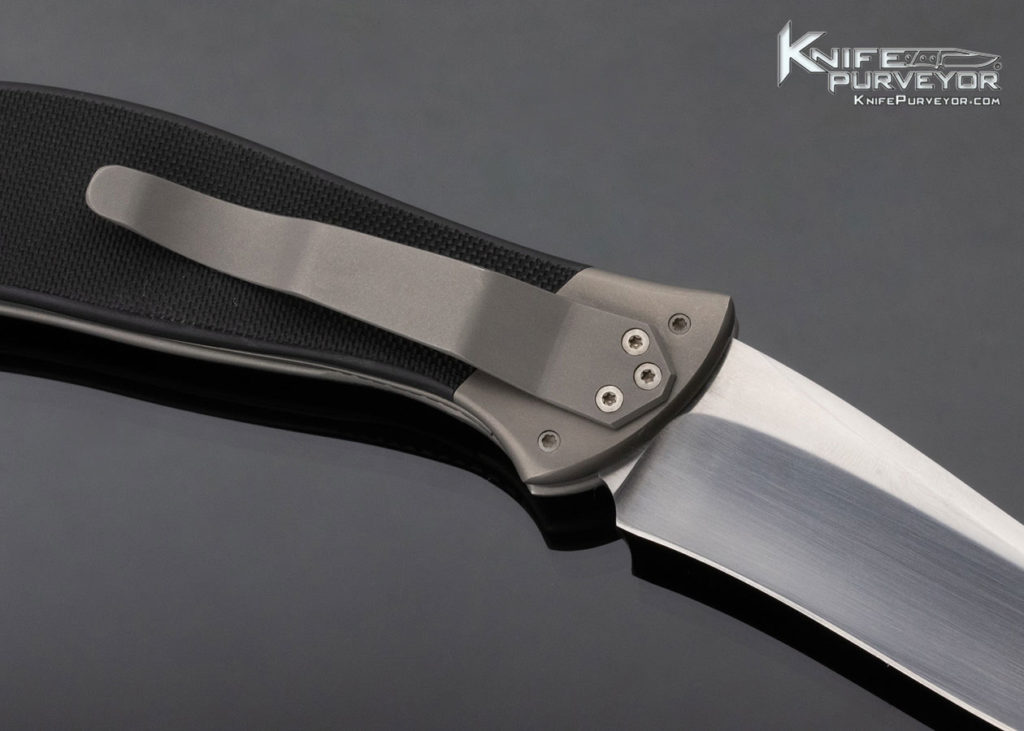 Ken Onion Custom Knife Black G-10 Assisted Opening Linerlock - Knife ...