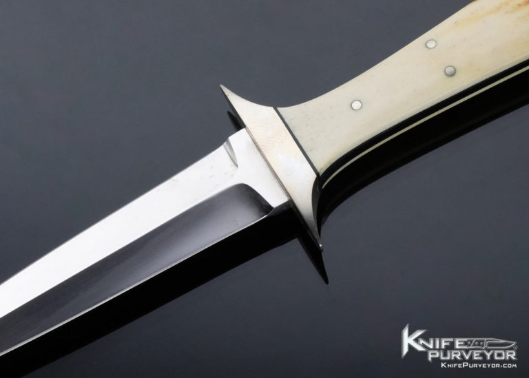 Dan Dagget Custom Knife Stag Dagger - Knife Purveyor