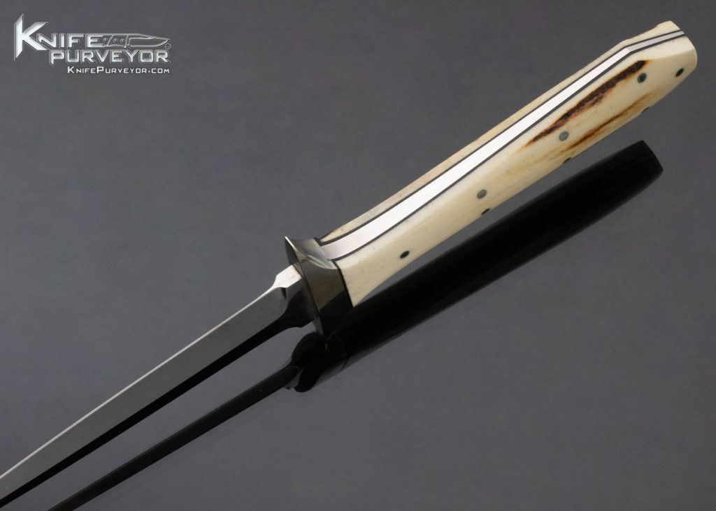 Dan Dagget Custom Knife Stag Dagger - Knife Purveyor