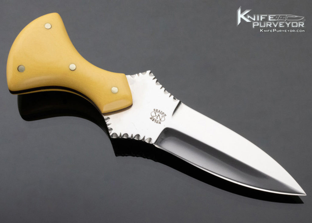 R.D. Nolen Knives Custom Knife Westinghouse Micarta Push Dagger - Knife ...