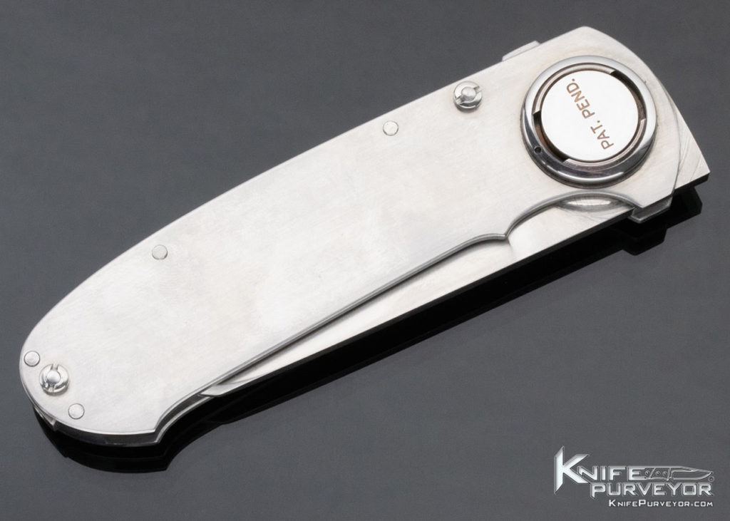Paul Poehlmann Custom Knife Stainless Steel Axial Locking Mechanism ...