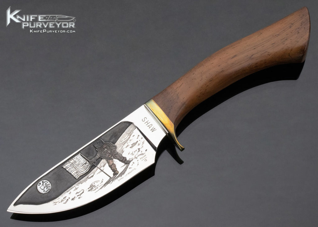 Shaw Leibowitz Custom Knife Brazilian Rose Wood Sole Authorship ...