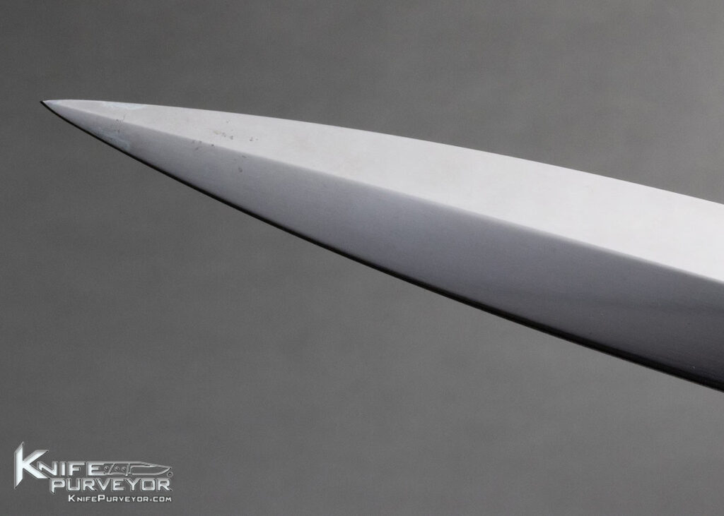 Dr. Fred Carter Custom Knife Sole Authorship Engraved Fluted Mammoth ...