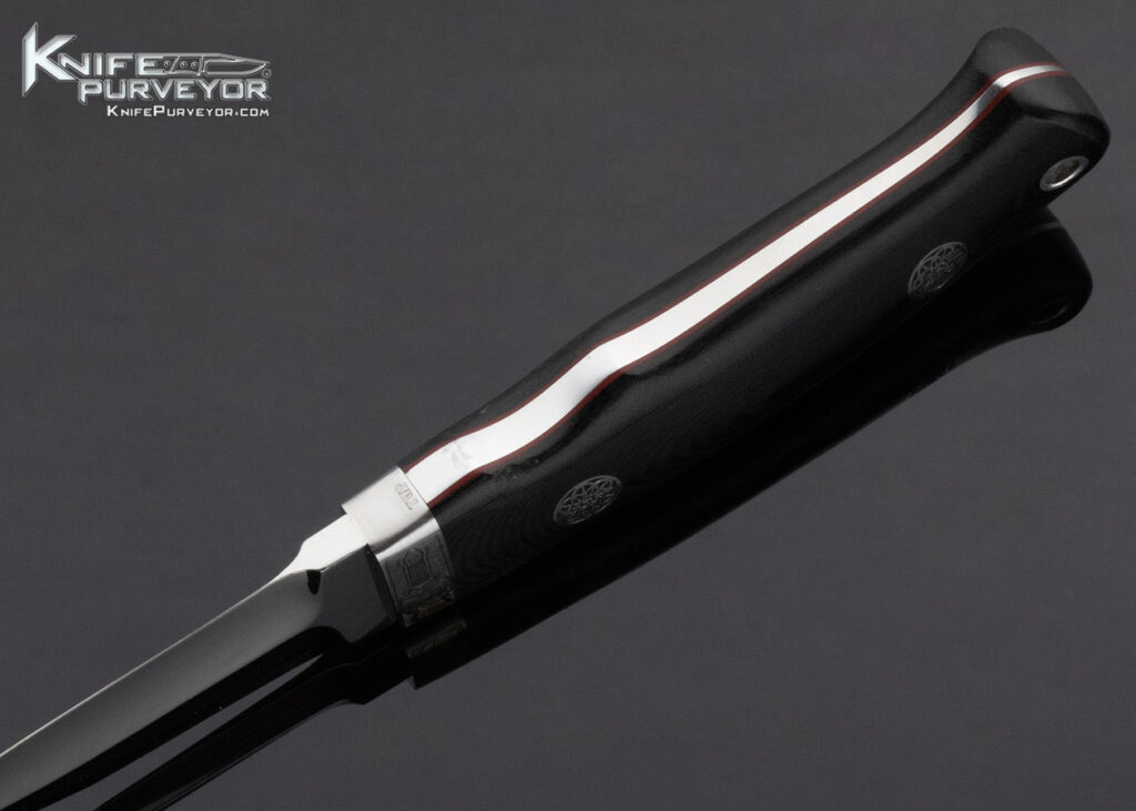 Bob Loveless Custom Knife Black Micarta Signature Logo New York Special ...