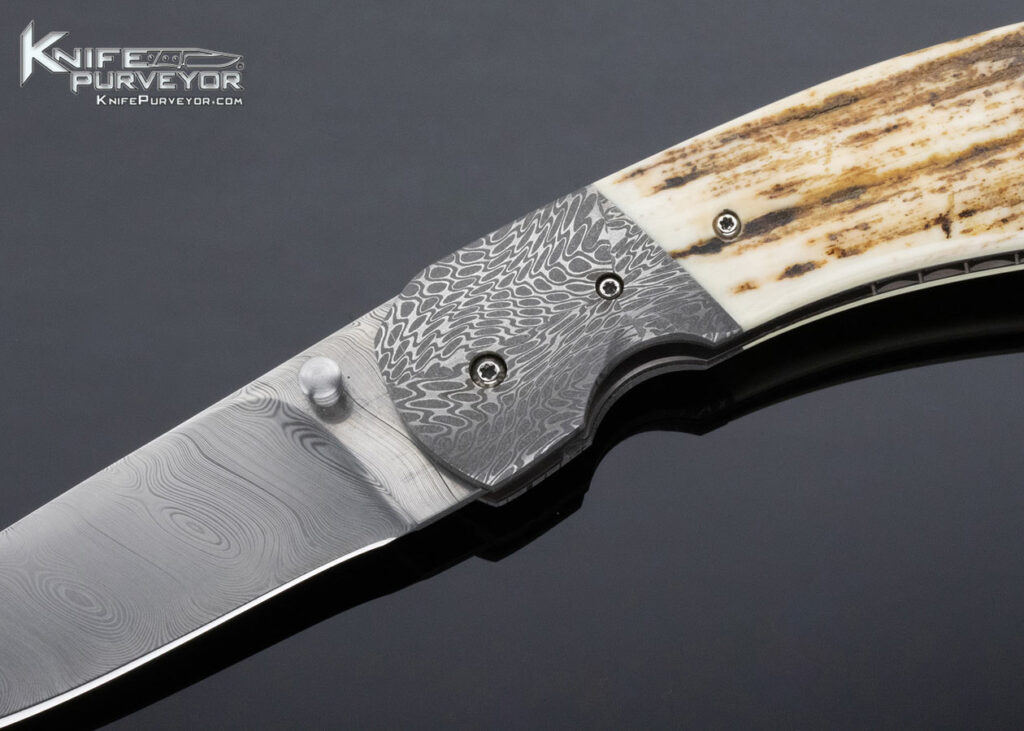 Robert Champion Custom Knife Mammoth and Chad Nichols Damascus "Mr ...