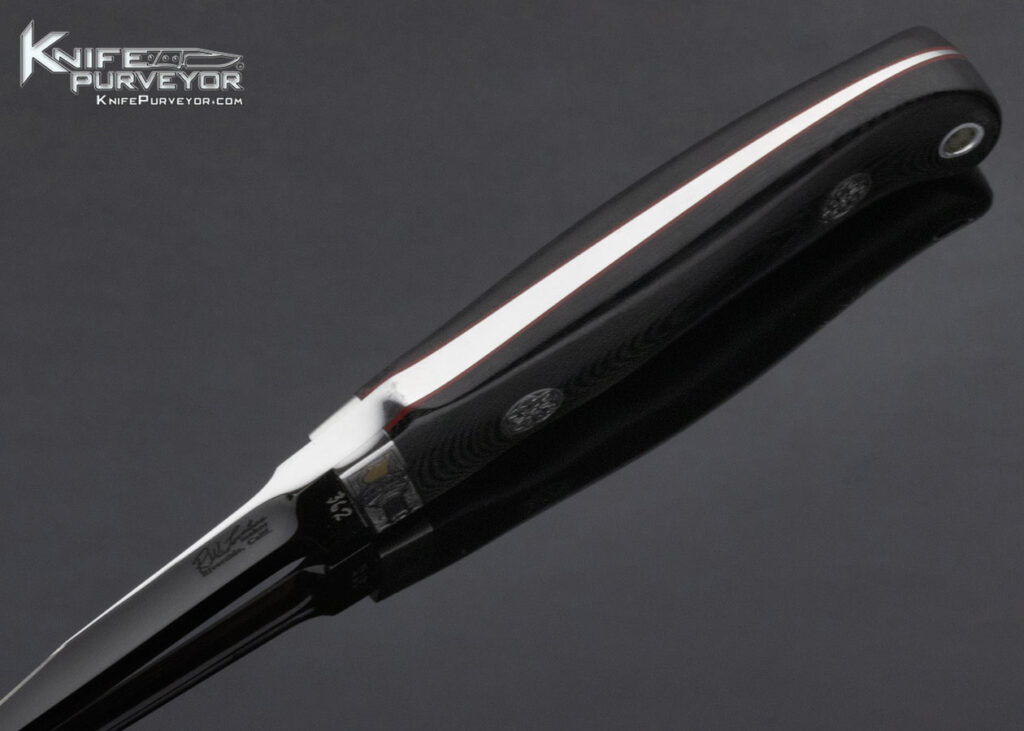 Bob Loveless Custom Knife Black Micarta Signature Logo New York Special ...