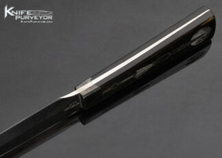 Howard Clark Custom Knife MS Damascus Dagger - Knife Purveyor