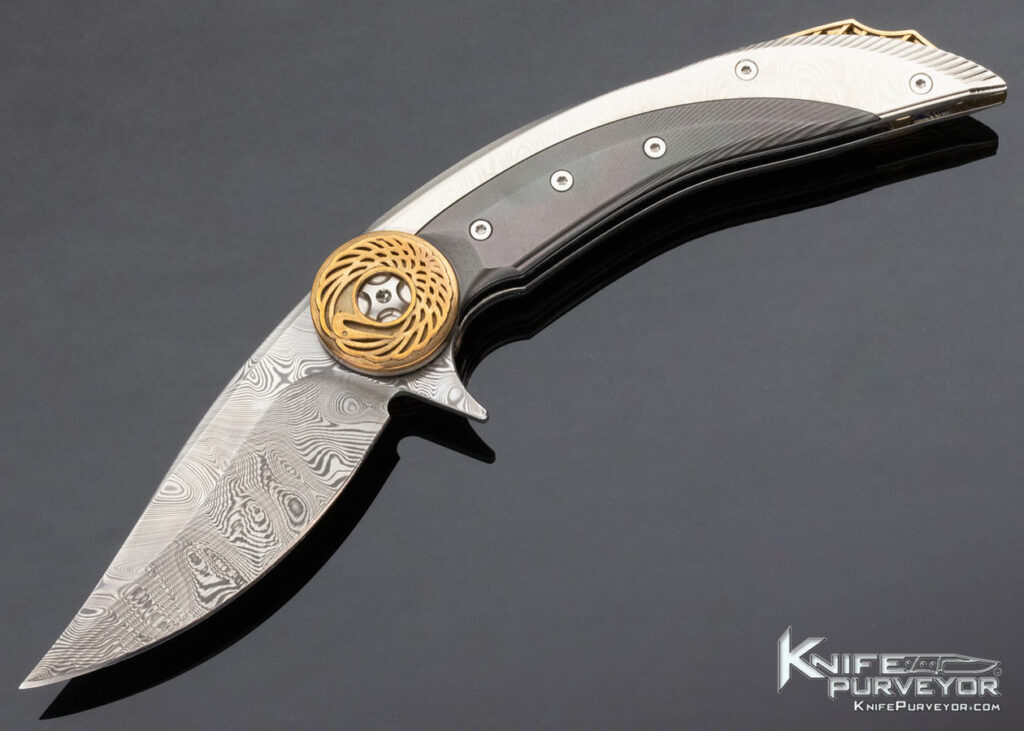 Prince Custom Knives Damasteel, Timascus and Zirconium â€œDarumaâ ...