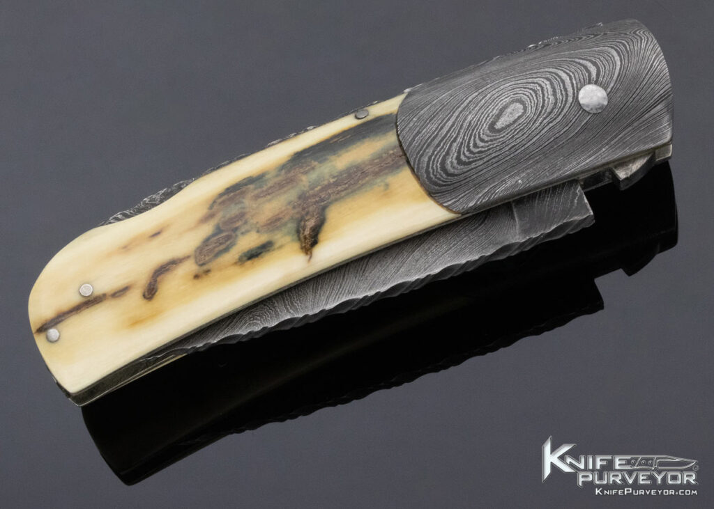 Daniel Winkler Custom Knife Sole Authorship Damascus and Mammoth ...
