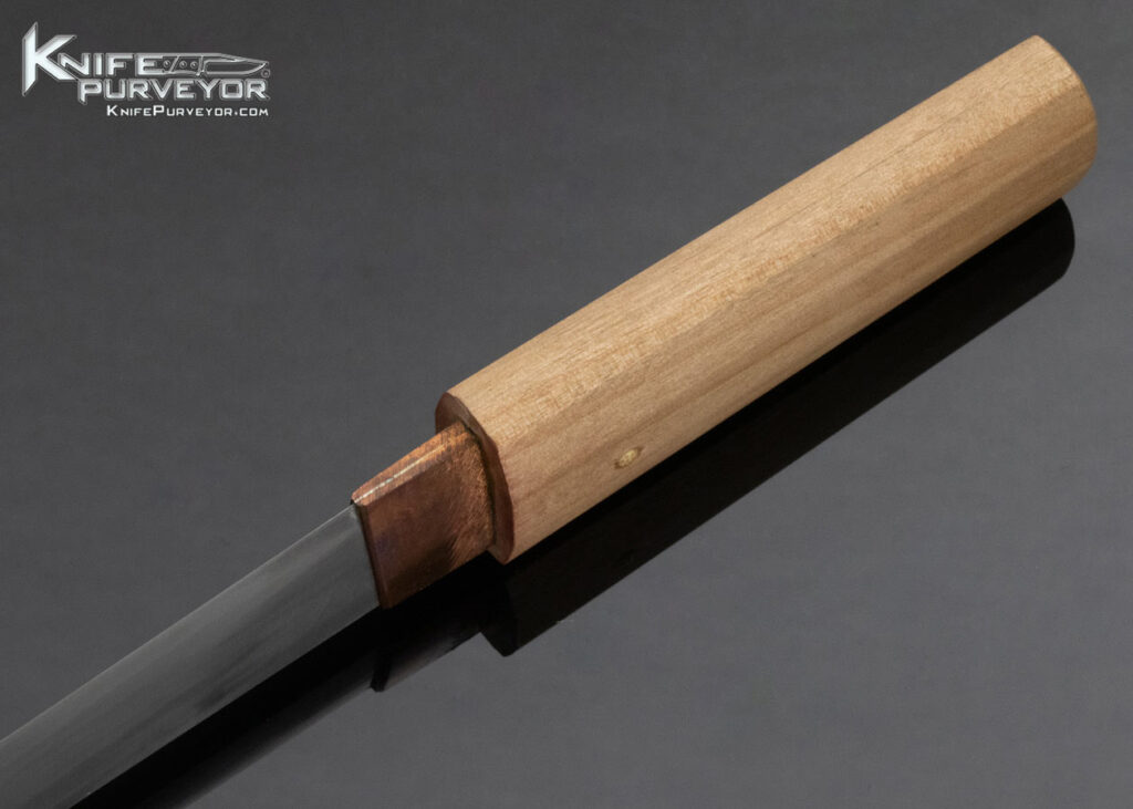 Unknown Custom Knife Simple Wood Sheath Japanese Ko-Katana - Knife Purveyor