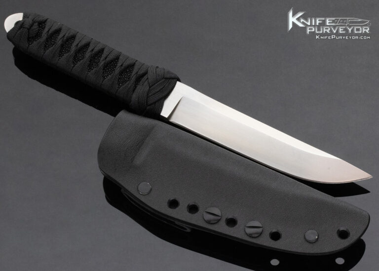 Unknown Custom Knife Cord Wrapped Stingray with Kydex Sheath - Knife Purveyor
