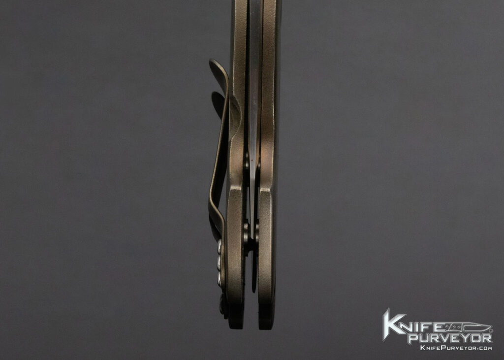 Scot Matsuoka Custom Knife Titanium Framelock Flipper - Knife Purveyor