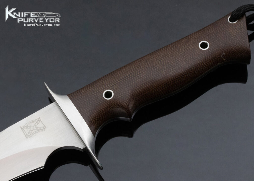 Walter Brend Custom Knife Micarta w Sheath - Knife Purveyor