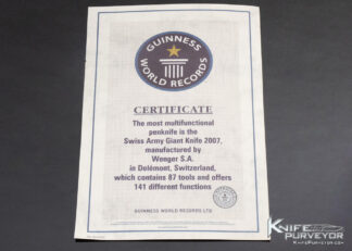 Wenger 16999 Swiss Army Knife 87 Implements / 141 Functions Giant Knife ...