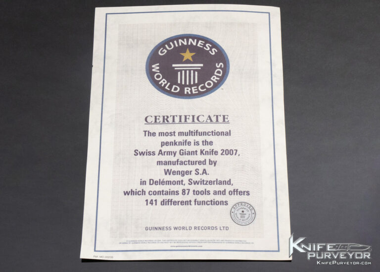 Wenger 16999 Swiss Army Knife 87 Implements / 141 Functions Giant Knife ...