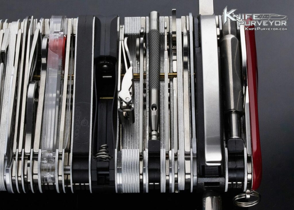 Wenger 16999 Swiss Army Knife 87 Implements / 141 Functions Giant Knife ...