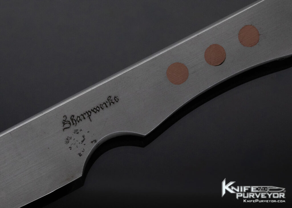 David Sharp Custom Knife Thick Scrap - Knife Purveyor