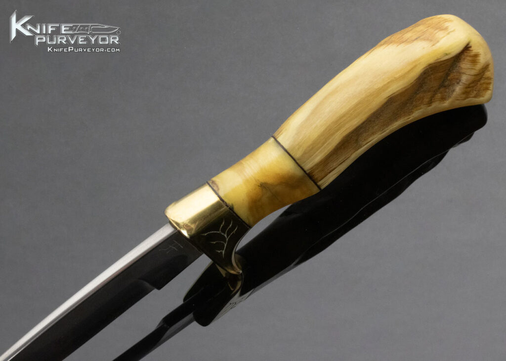 Ed Fowler Custom Knife Master Smith Forged 52100 Ball Bearing Steel ...