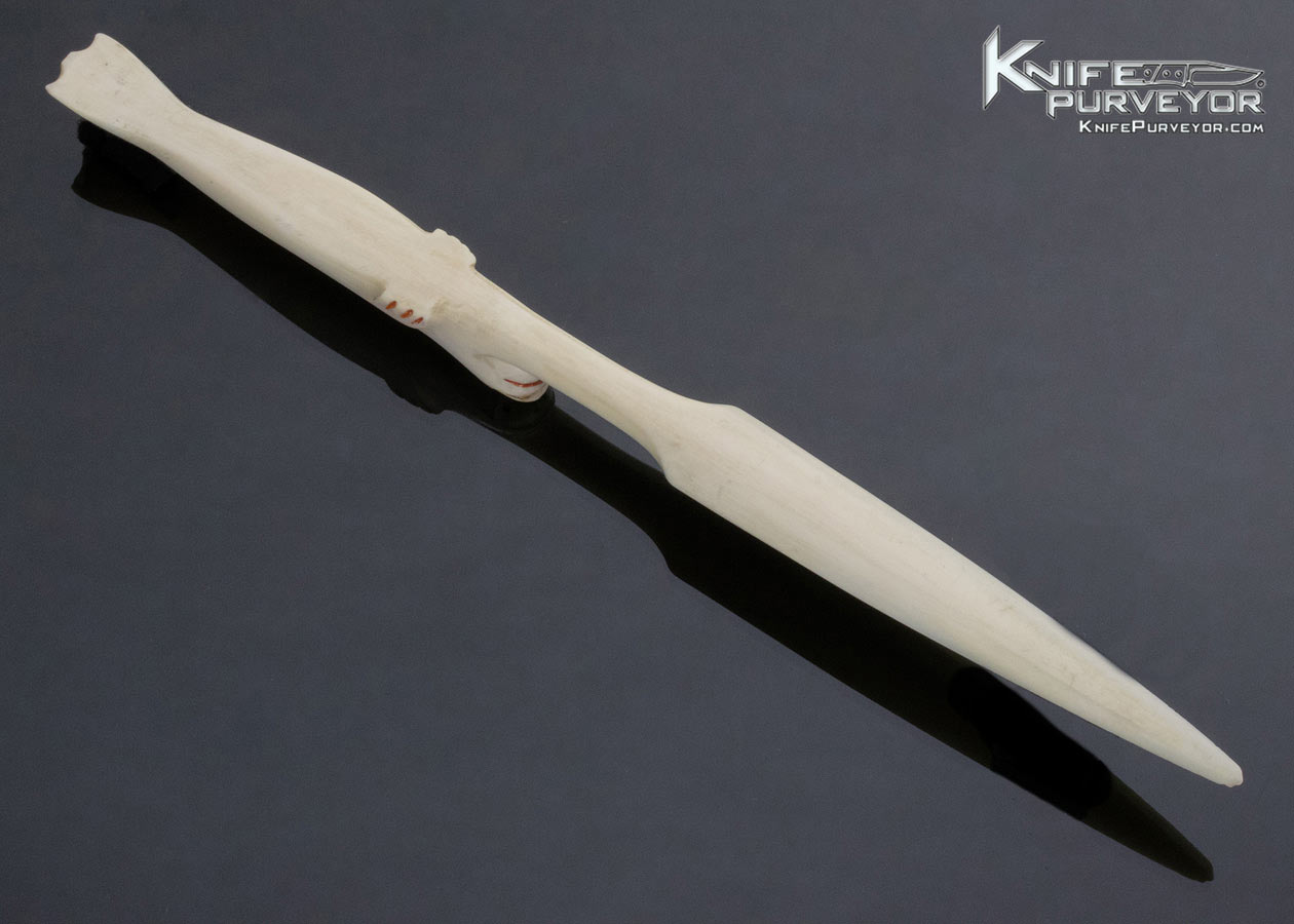 Carved Mammoth "Seal" Letter Opener - Knife Purveyor