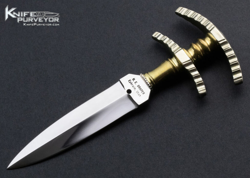 Harvey Draper Custom Knife Push Dagger - Knife Purveyor