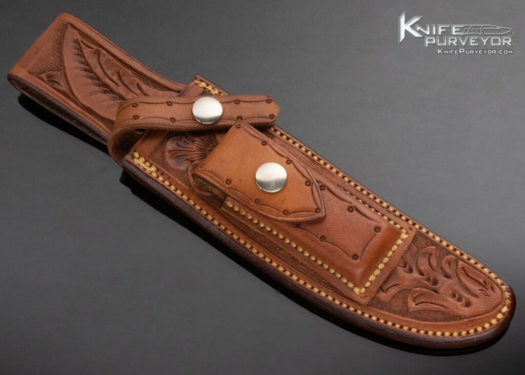 Randall Custom Knife 12-6 with Stainless Blade Carved and Engraved by T ...