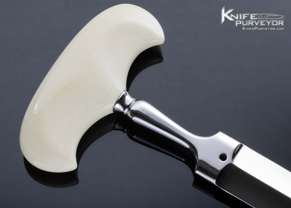 Buster Warenski Custom Knife Mammoth Push Dagger with Scabbard - Knife ...
