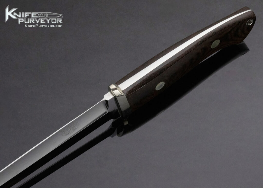 Frank Centofante Custom Knife Micarta Fighter - Knife Purveyor