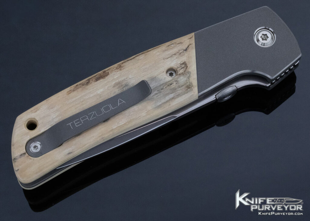 Bob Terzuola Custom Knife Mammoth ATCF Tactical Folder - Knife Purveyor