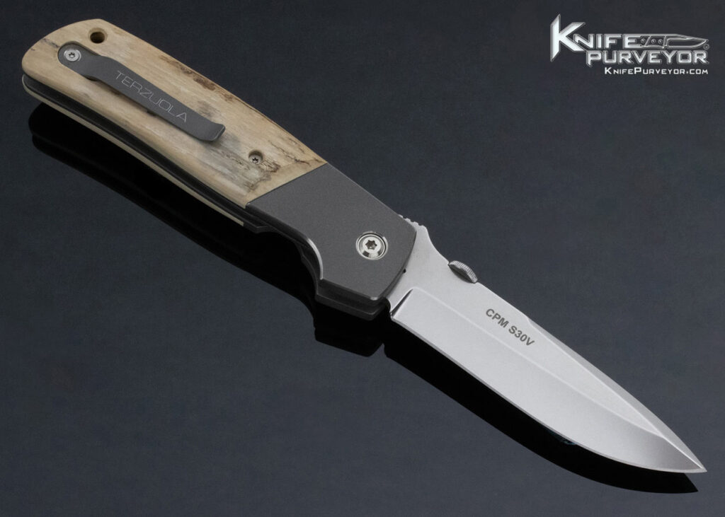 Bob Terzuola Custom Knife Mammoth ATCF Tactical Folder - Knife Purveyor
