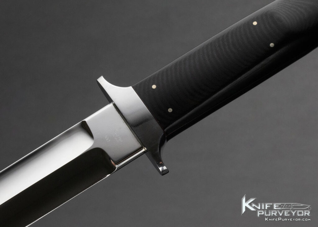 Lloyd Pendleton Custom Knife Micarta Fighter 007 with Sheath - Knife ...