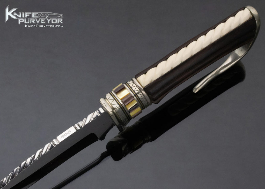 Lloyd Hale Custom Knife Fancy Gut Hook - Knife Purveyor