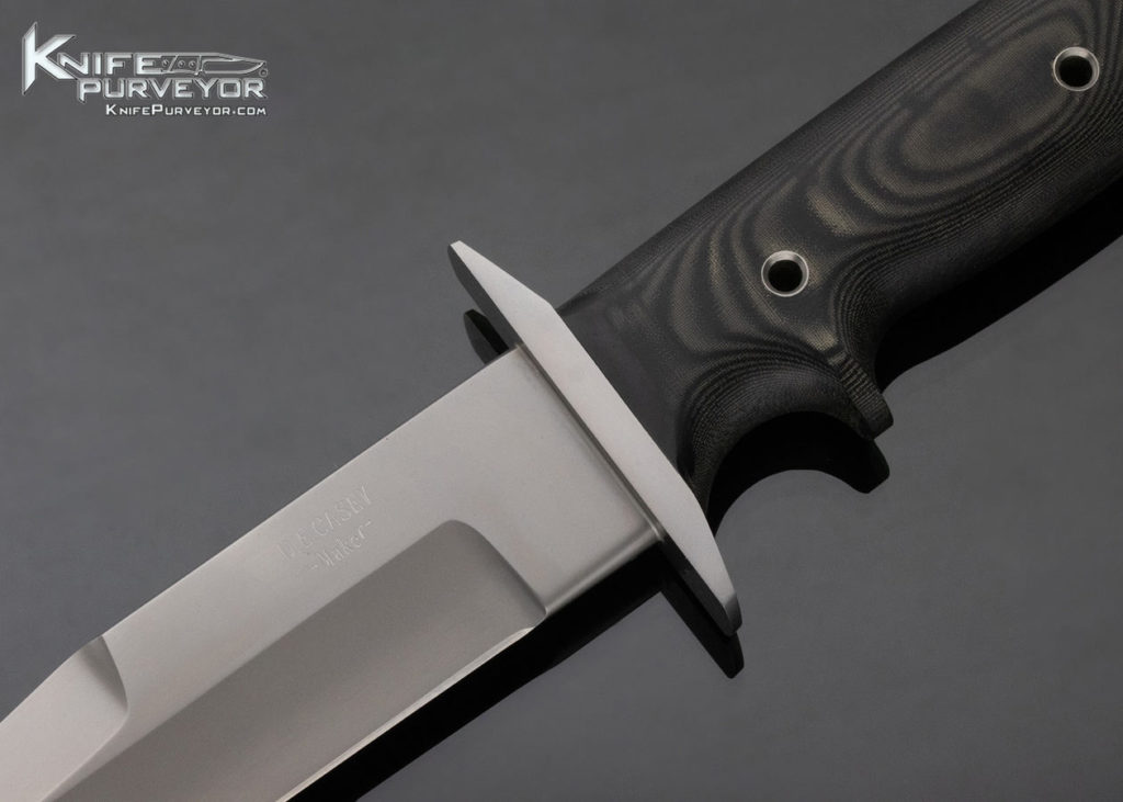 D. E. Casey Custom Knife Tactical Fixed Blade - Knife Purveyor