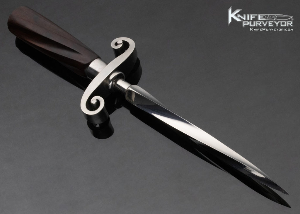 Ted Dowell Custom Knife Rondell Dagger - Knife Purveyor