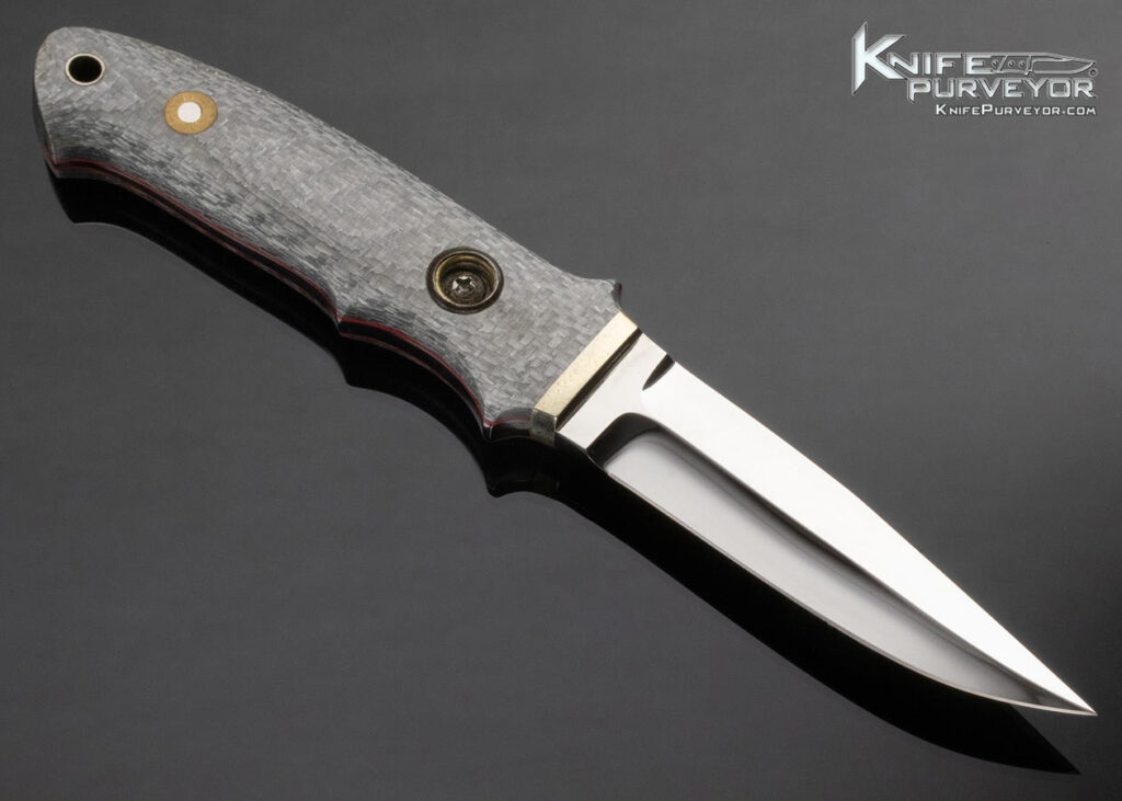 Takayuki Watanabe Custom Knife Loveless Style Carbon Fiber Hide Out ...