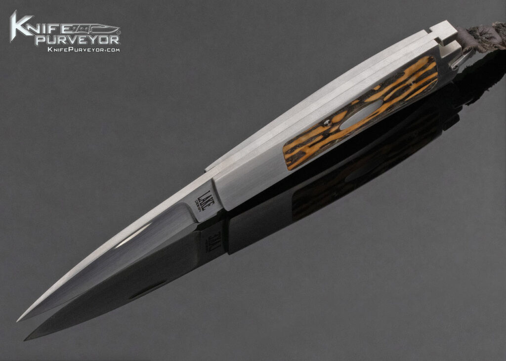 Cas Iberia Ron Lake Design Stag Interframe Tail Lock Production Knife ...