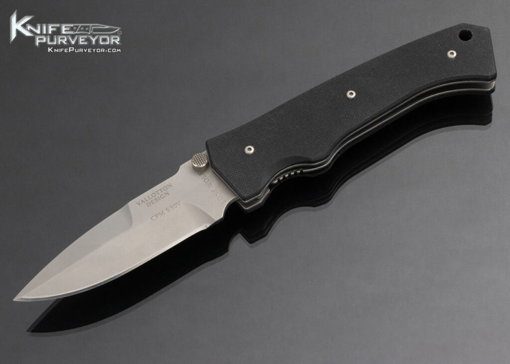 Lone Wolf Custom Knife Lone Wolf Vallotton Dual Action Tactical Knife ...