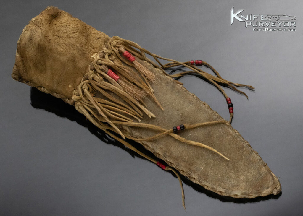 Daniel Winkler Custom Knife Forged Fixed Blade with Karen Shook Sheath ...