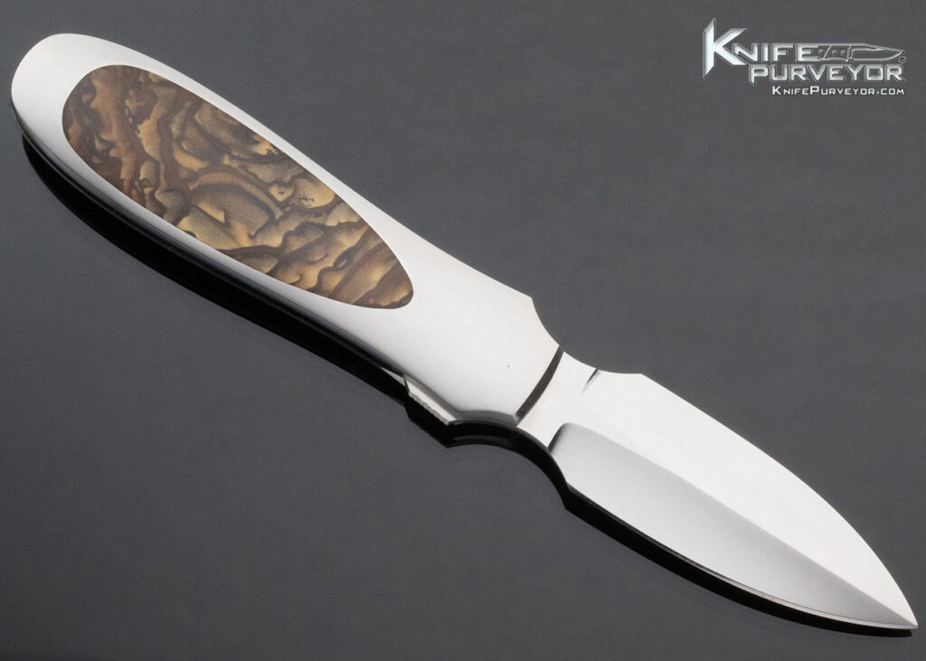 Scott Sawby Custom Knife Biggs Jasper Interframe Self Lock Dagger ...